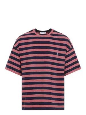 JIL SANDER 100% Cotton T-shirt - Red