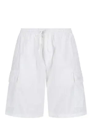 AUTRY AUTRY Relaxed Cargo Shorts With Drawstring Waist White