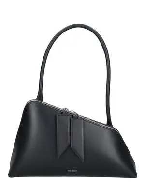 Attico Sleek Structured Shoulder Bag - Black