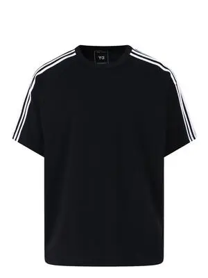 Y3 Lyocell Wool Blend T-shirt - Black