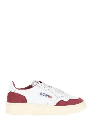 AUTRY AUTRY Leather And Suede Low-Top Sneakers White