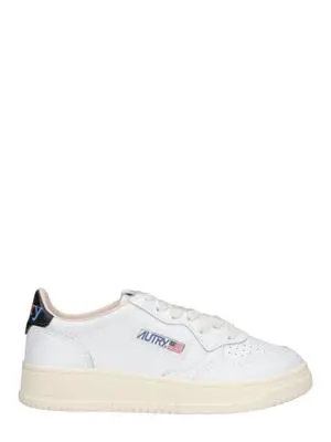 AUTRY Premium Leather Low-top Sneakers - White