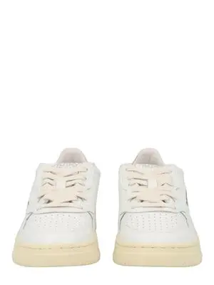 AUTRY AUTRY Cow Leather Lace-Up Sneakers Multicolour