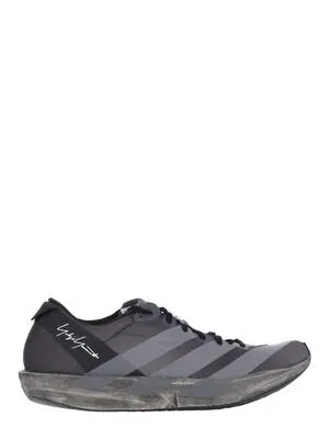 Y3 Textile Lace-up Sneakers - Black