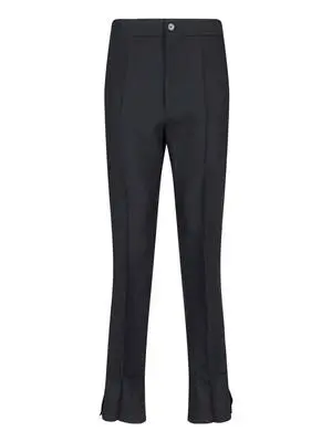 SETCHU Virgin Wool-blend Tailored Trousers - Black