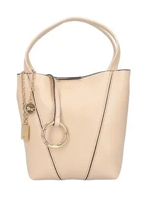 Chloé CHLOÉ Leather Shoulder Bag Beige