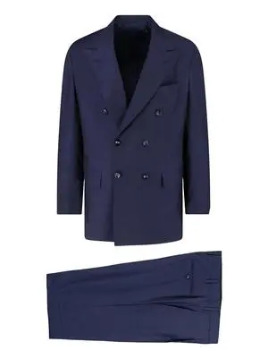 Kiton 100% Wool Dress - Blue