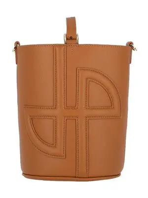 PATOU Calf Leather Shoulder Bag - Brown