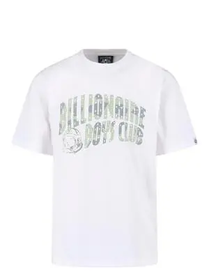 BILLIONAIRE Graphic Print Cotton T-shirt - White