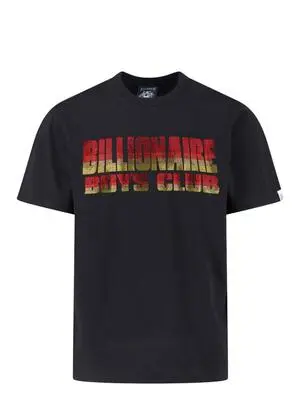 BILLIONAIRE Logo 100% Cotton T-shirt - Black