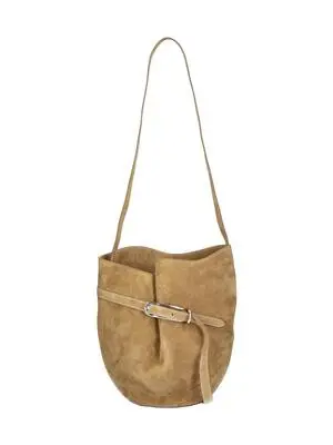 LIFFNER Cow Leather Bag With Cotton Lining - Beige