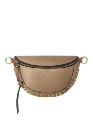 Isabel Marant Étoile Genuine Cowhide Leather Shoulder Bag For - Brown