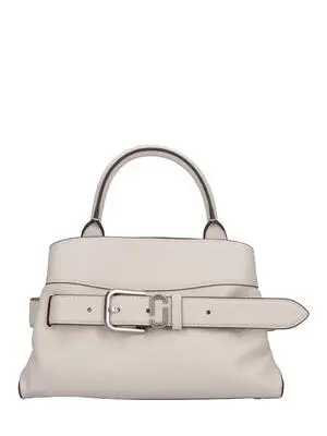 Marc Jacobs 100% Cow Leather Mini Crossbody Bag - White