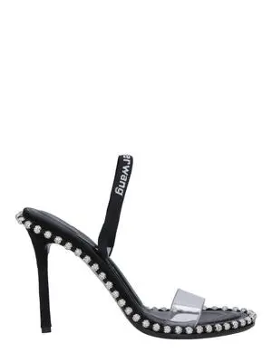 Alexander Wang Studded High Heel Sandals - Black