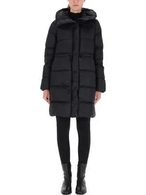 Canada Goose Montgomery Quilted Down Coat Knee-length - Black