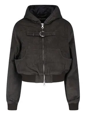 Our Legacy Cord-twill Hooded Bomber Jacket - Brown