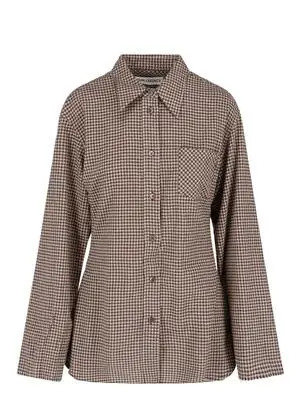 Our Legacy Checked Flannel Button-up Shirt - Brown