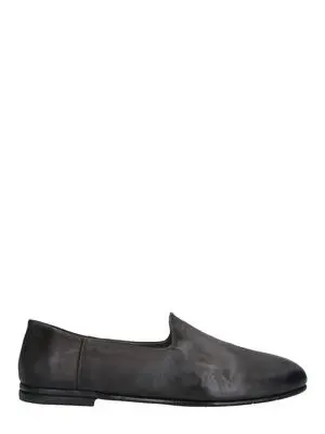 Premiata Calf Leather Velvet Loafers With Brass Detail - Black