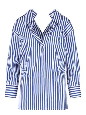 Givenchy Striped Cotton Shirt - Blue