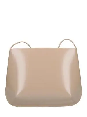 FANE FANE Light & Natural Calf Leather Bag With Recycled Econyl Lining