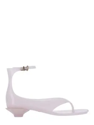 Chloé Sculpted Heel Sandals - Pink