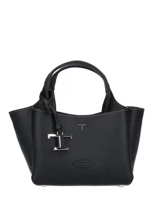 TOD`S Tod's Calf Leather Mini Shoulder Bag - Black