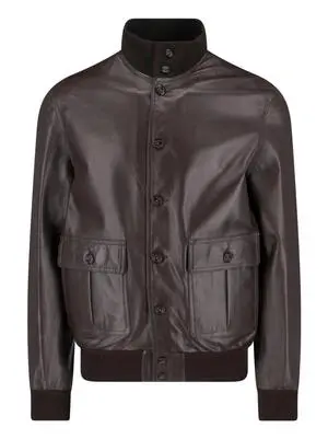 VALSTAR 100% Leather Jacket - Brown