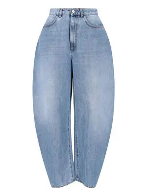 RÓHE 100% Cotton Denim Jeans - Blue