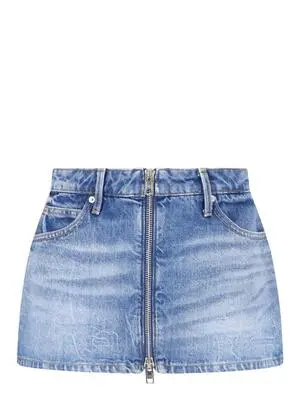Alexander Wang Tailored Cotton Trousers With Utility Pocketing - Blue