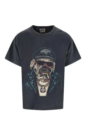 GALLERY DEPT. 100% Cotton Graphic T-shirt - Black