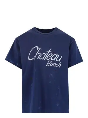 GALLERY DEPT. 100% Cotton Graphic T-shirt - Blue