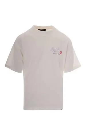 REPRESENT Graphic Print Oversized T-shirt - Flat White