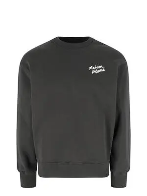 MAISON KITSUNÉ Maison Kitsune 100% Cotton Crew Neck Logo Sweatshirt