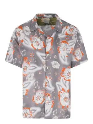Paul Smith 100% Lyocell Button-front Shirt - Grey