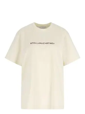 Stella McCartney Cotton Crewneck T-shirt - White