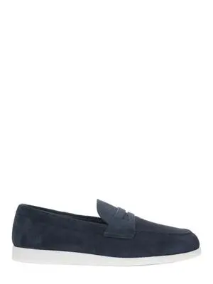 CHURCH`S Church's Calf Leather Flat Loafers - Blue