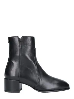 JIMMY CHOO Jimmy Choo Luxe Buffalo Leather Zip-Up Ankle Boots