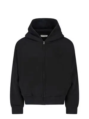 ENTIRE STUDIOS Full Zip Hoodie - Black