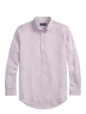 Ralph Lauren Ralph Lauren Men's Striped Button-Down Shirt Violet