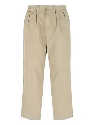 Polo Ralph Lauren 100% Cotton Pleated Trousers - Beige