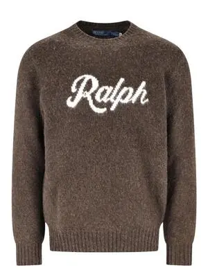 Polo Ralph Lauren Polo Ralph Lauren Cable Knit Crewneck Pullover Brown