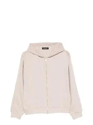Fabiana Filippi Zipped Hoodie - Beige