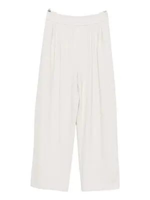 Brunello Cucinelli Cotton Trousers - White