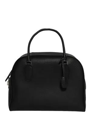 THE ROW India 12.00 Leather Handbag - Black