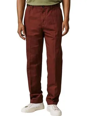 Aubin Pasmore Slim Leg Suit Trouser - Brown