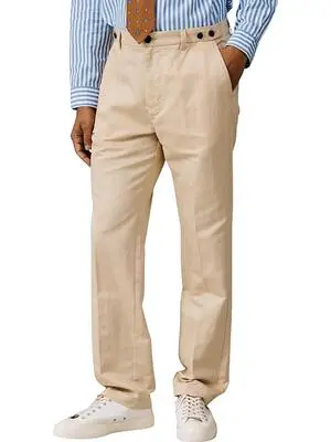 Aubin Pasmore Slim Leg Suit Trouser - Sand