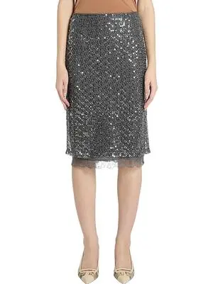 MARELLA Marella Sequinned Midi Skirt