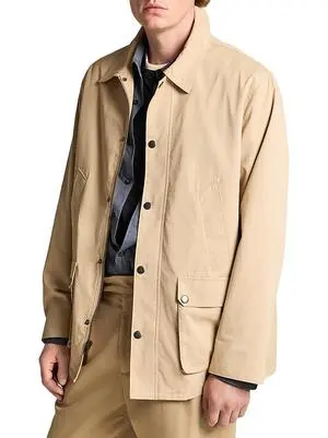 Vince Lightweight Barn Jacket - Beige