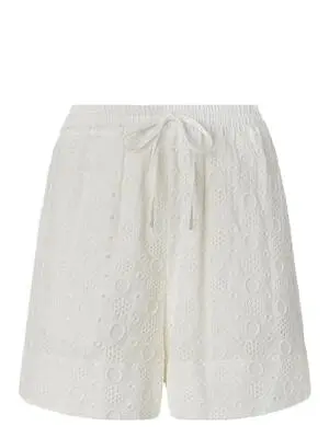 Pinko Embroidered Cotton Shorts - Z