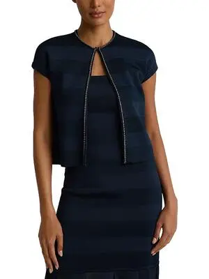 ST. JOHN Bateau Shadow Bolero